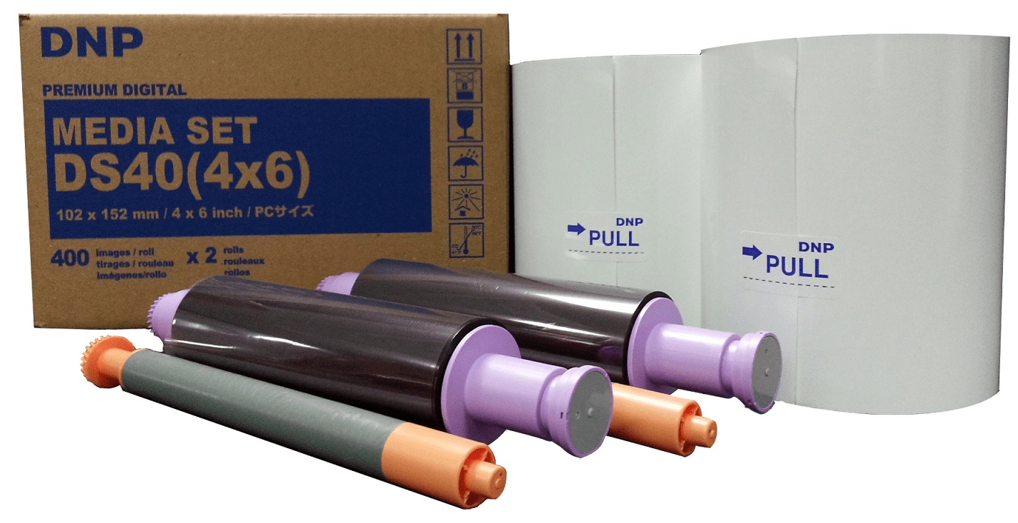 DNP 4" x 6" Media Kit for DS40 Printer - TOTAL 800 PRINTS – PBI Shop By ...